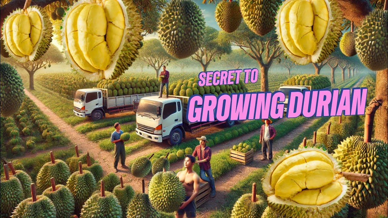 FULL Video 4 Years: DURIAN - From Planting To Harvesting Durian ...