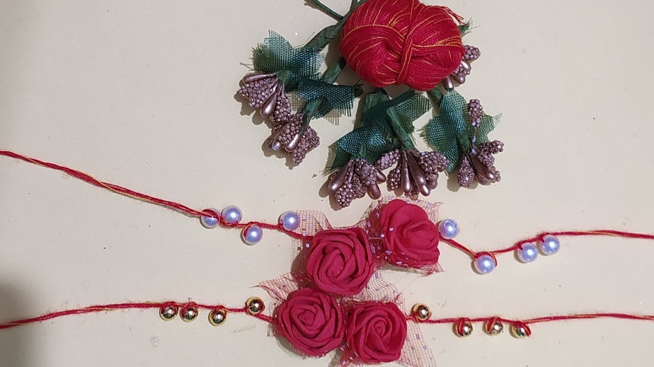 Kalava Bracelet, Make Awesome Kalava Design for hand, Cotton Kalava ...