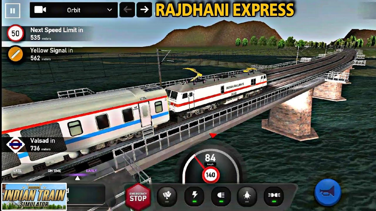 Rajdhani Express In Indian Train Simulator Realistic Experience Android ...