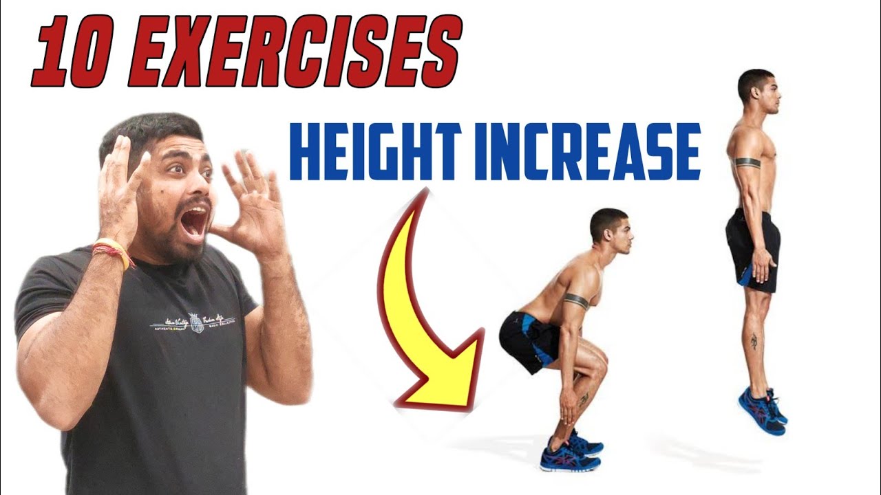 Top 10 Exercises To Increase Height - YouTube