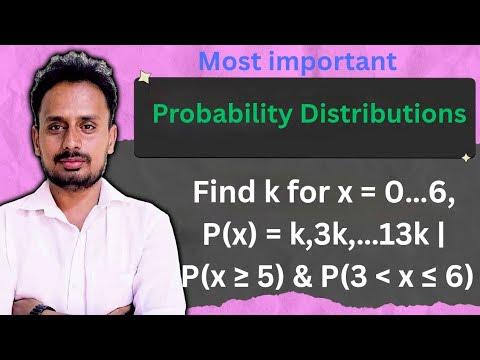 Probability Distribution | Example Problem 4 | Engineering Mathematics ...