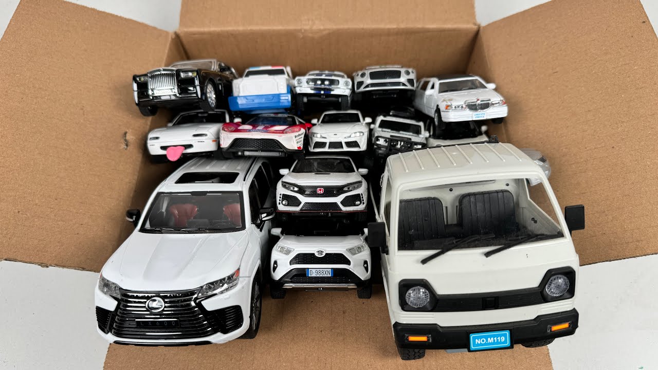 18 Minutes Satisfying with Unboxing Model Cars Toyota, Hyundai, Suzuki ...