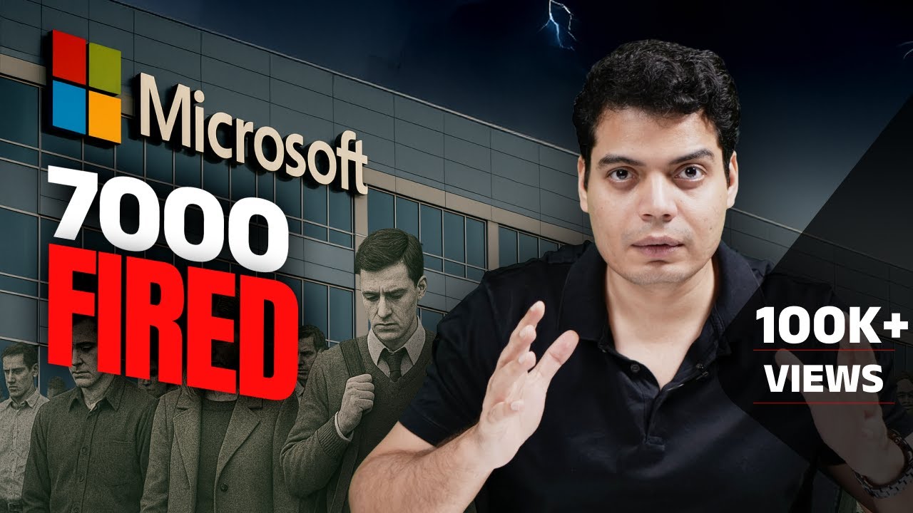7000 employees at Microsoft FIRED! Is it the end of something? # ...