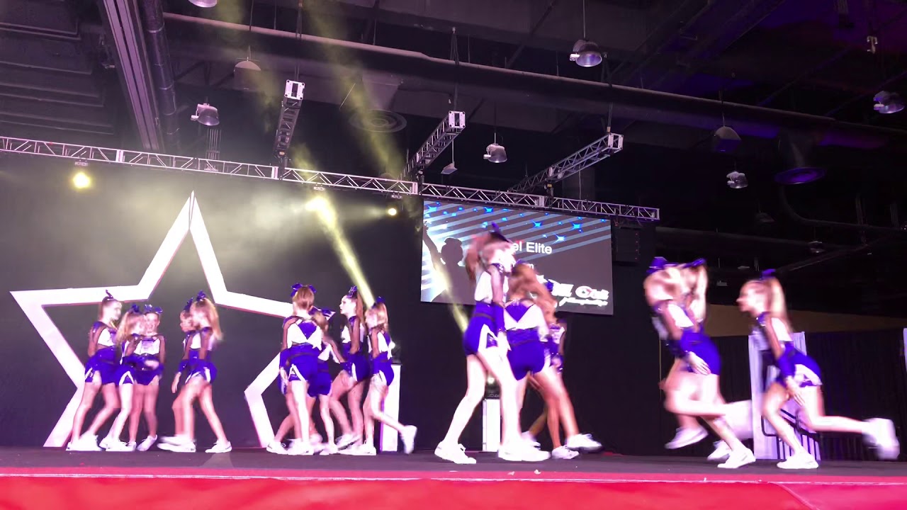 AE Y2 Aerial Elite at All Out Cheer comp Feb 2, 2018 - YouTube