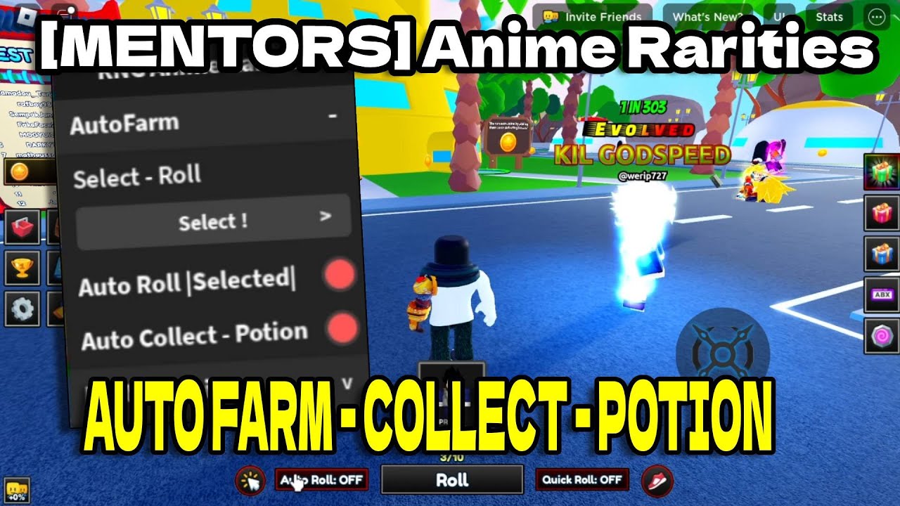 [NEW] [MENTORS] Anime Rarities Script - AUTO FARM - Collect - Potion ...