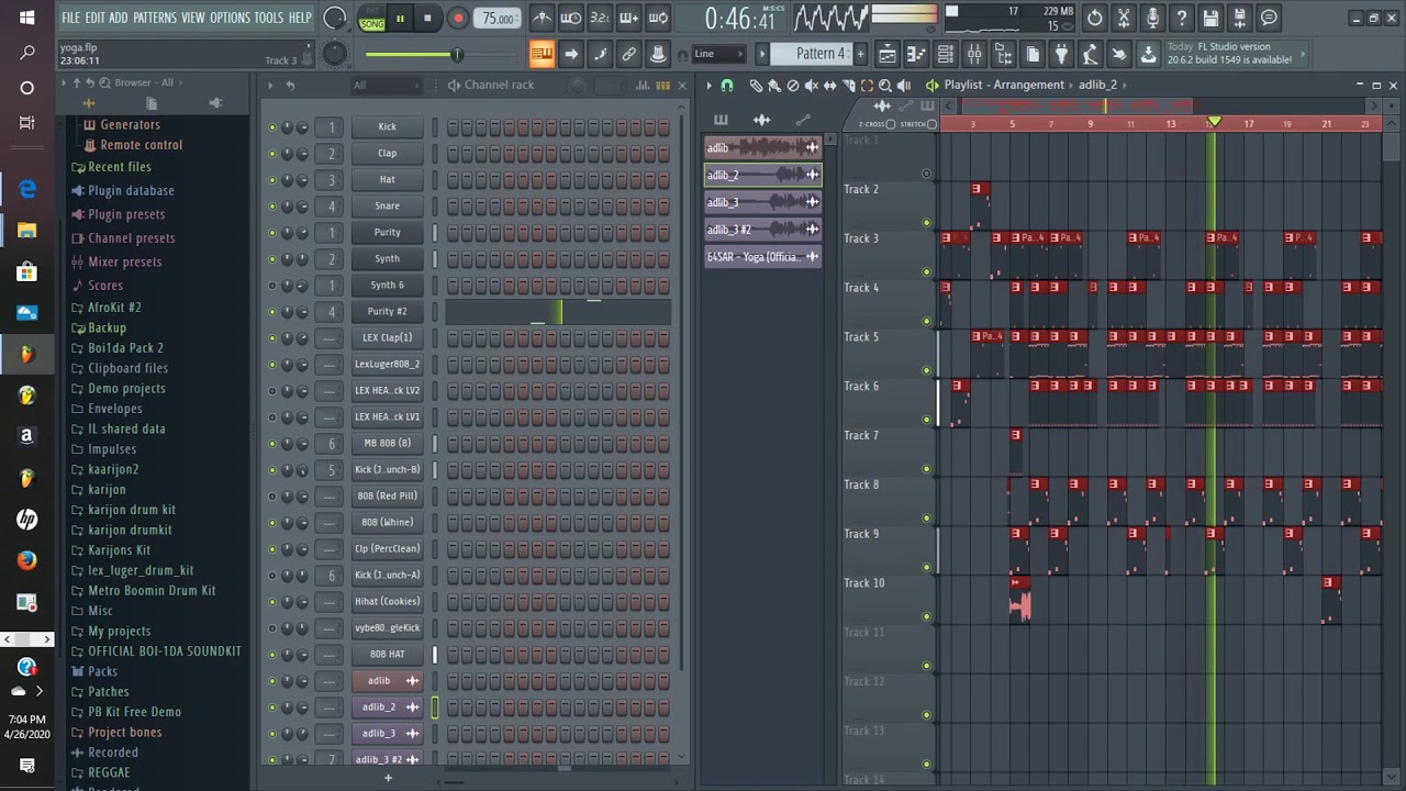 HOW'S MY FORM? (TikTok):645AR - Yoga (Instrumental) Fl Studio Remake W ...