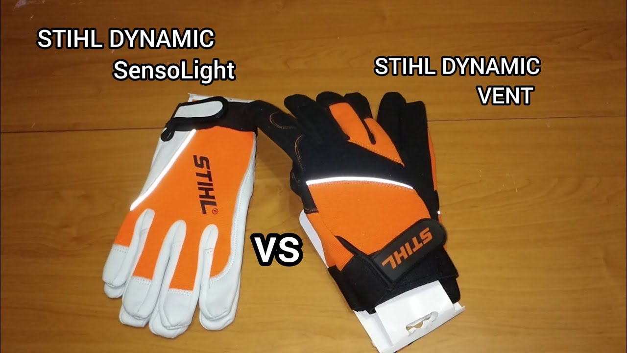 Обзор. Перчатки👉 STIHL DYNAMIC SensoLight и STIHL DYNAMIC VENT👈🔥 - YouTube