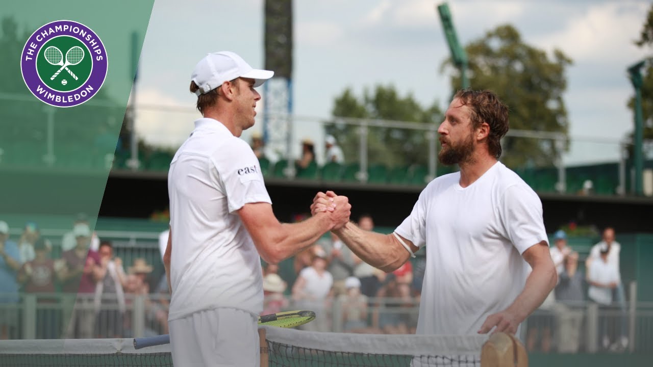 Match Point: Sam Querrey vs Tennys Sandgren Wimbledon 2019 - YouTube
