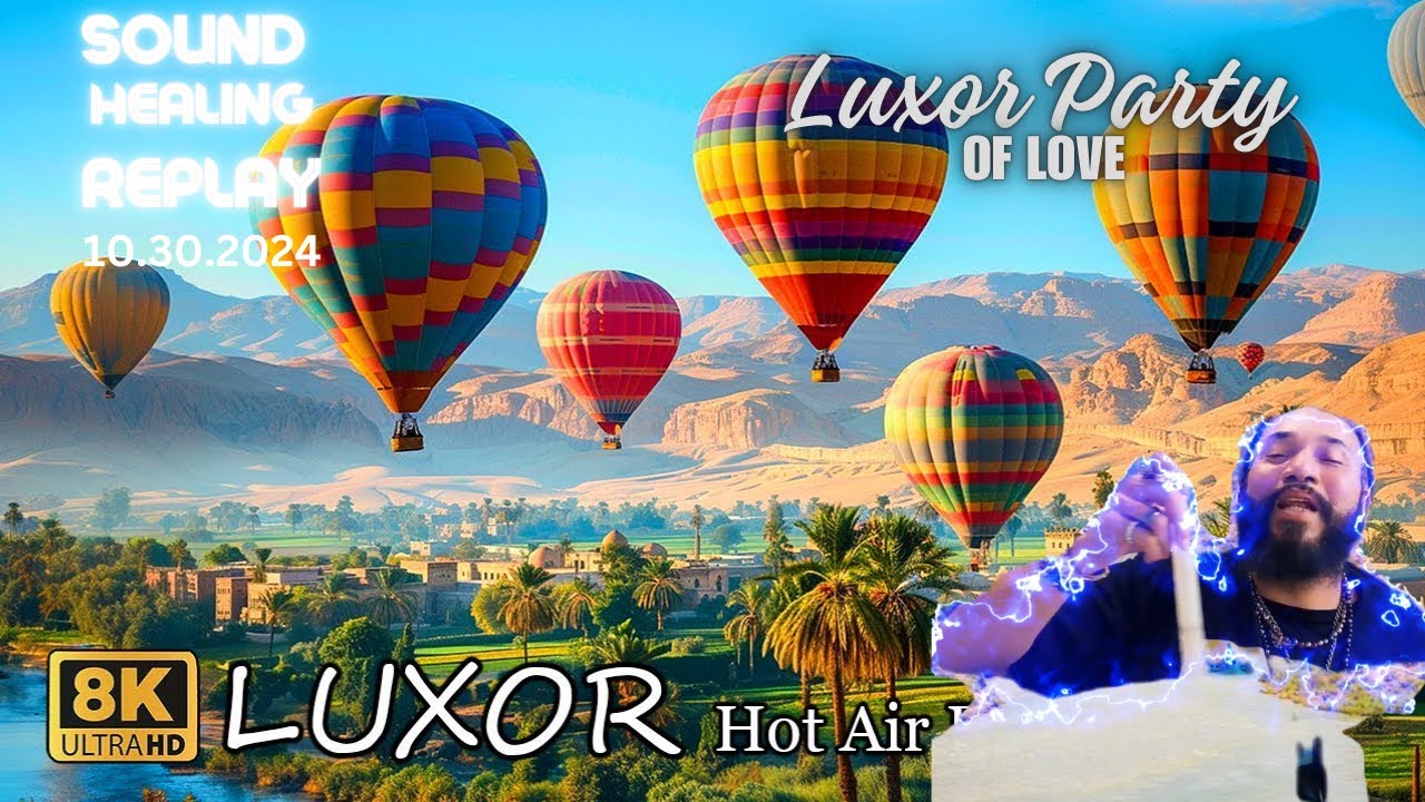 Luxor Party of Love: Sound Healing Replay - YouTube