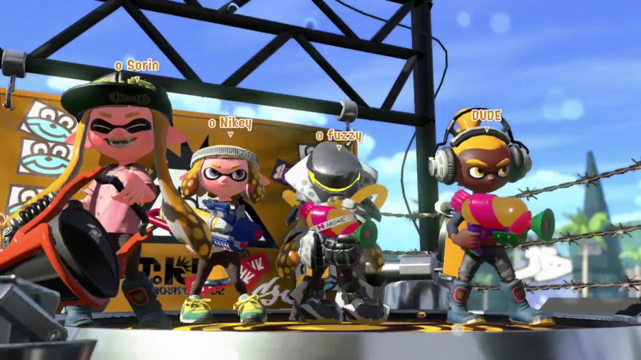 Splatoon 2 Exhibition Match: Team Olive v SRL - YouTube