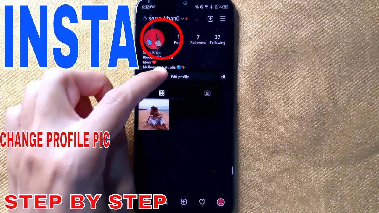 How To Change Profile Picture On Instagram 🔴 - YouTube