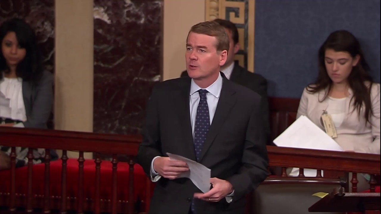 Sen. Michael Bennet Speaks on Senate Floor about Need for Bipartisan ...