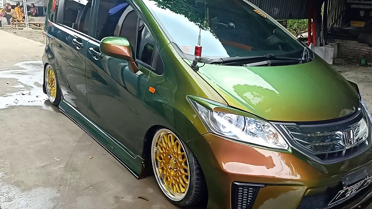 modifikasi honda freed - YouTube