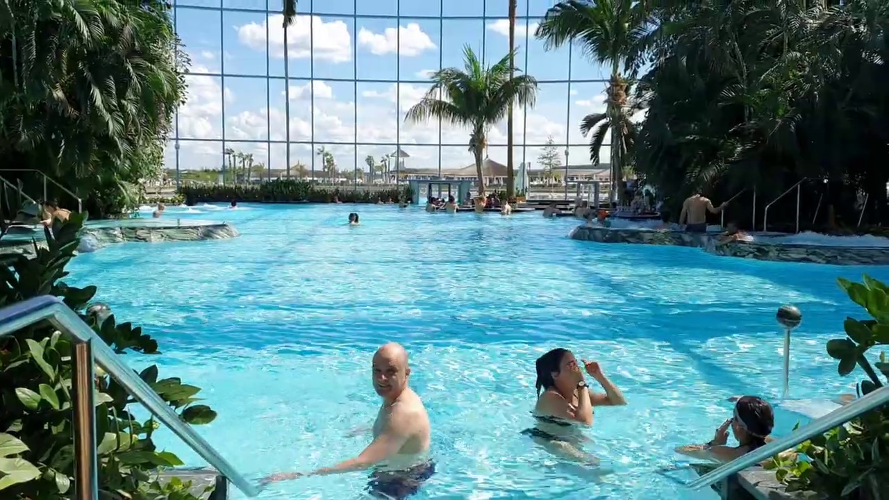 Therme Bucharest swimming pool, Romania. - YouTube