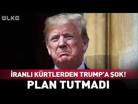 İranlı Kürtlerden Trump'a Büyük Şok! #haber