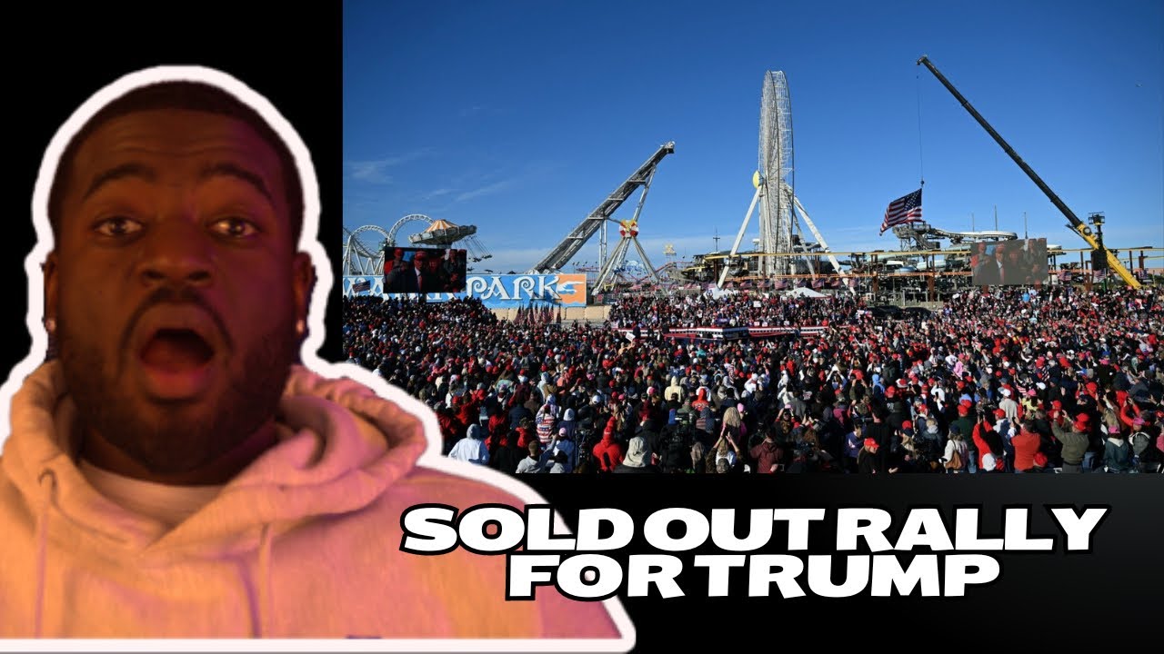 Massive Crowd Trump Rally at Nassau Coliseum Surpasses Capacity - YouTube