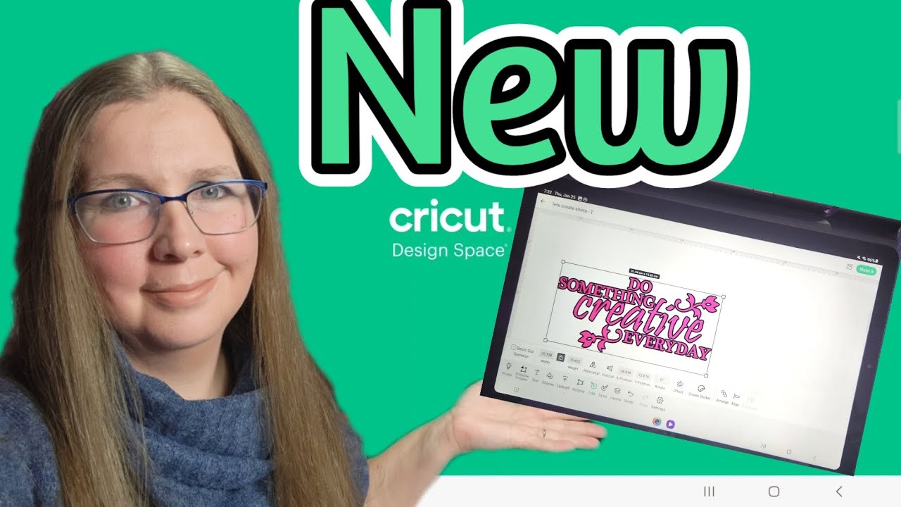New tool for tablets in Cricut Design Space - YouTube