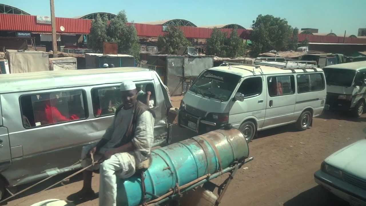 Sudan: Bus Ride from Dongola to Khartoum ドンゴラからハルトゥームまでバスで - YouTube