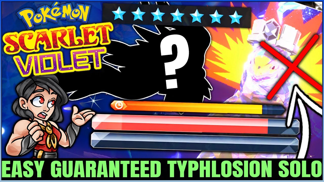 The Best Pokemon To Solo 7 Star Typhlosion Easy Every Time - Raid Guide ...