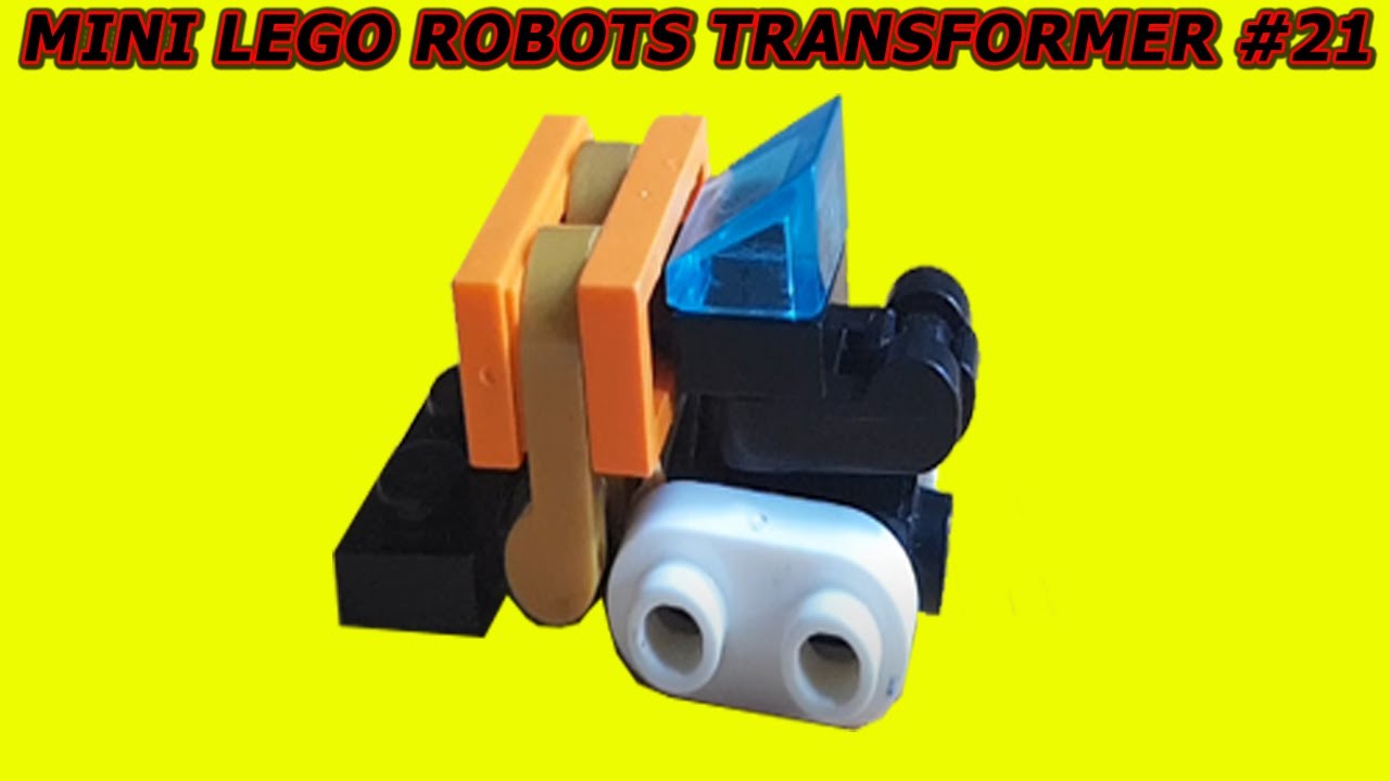 Lego Robot Mini Biến Hình Cực Dễ #21 |Lego Robot Mini Transformer Easy ...