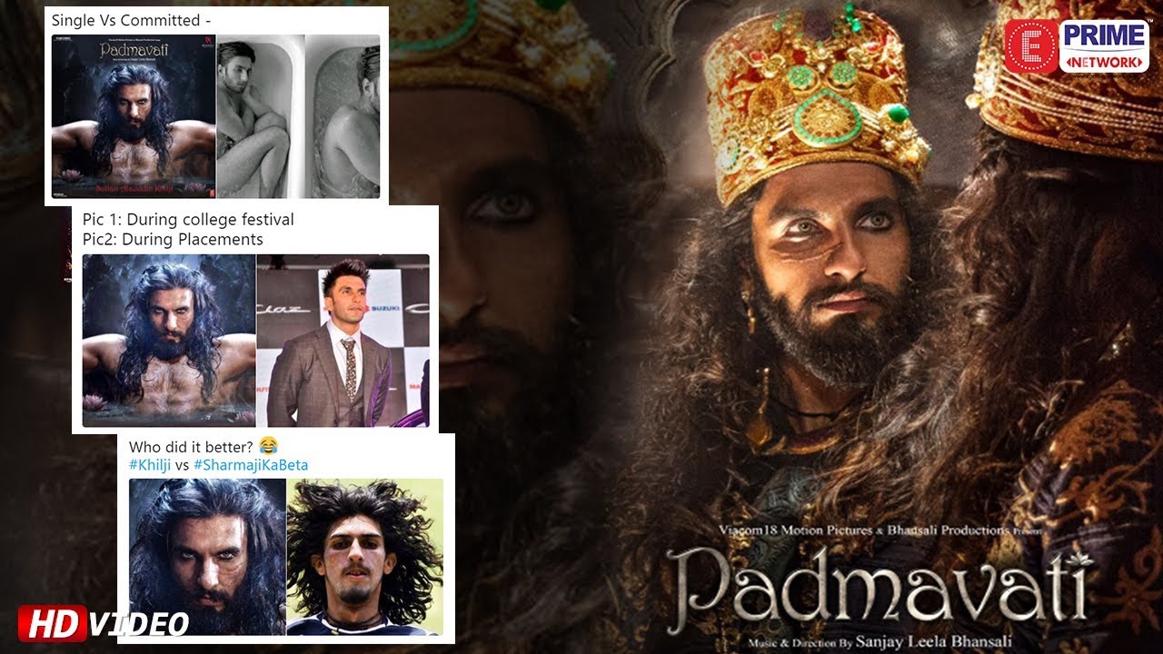 Funny Memes Of Ranveer Singh's Padmavati Poster | Prime Bollywood | EPN ...