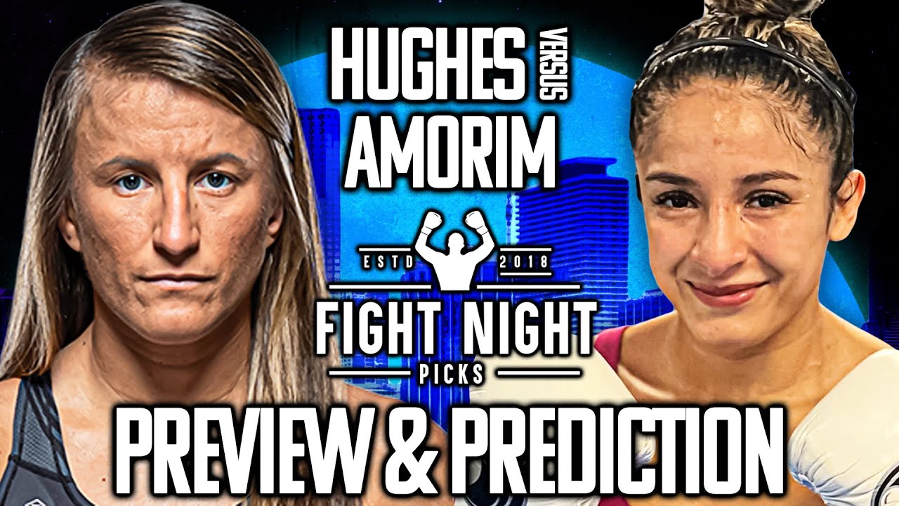 UFC 287: Sam Hughes vs. Jaqueline Amorim Preview & Prediction - YouTube