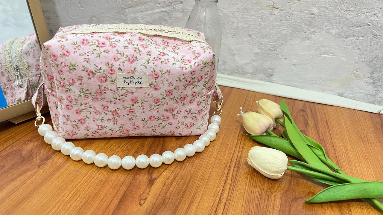 Make Up Pouch Aesthetic | Beauty Case | Membuat Pouch Lucu - YouTube