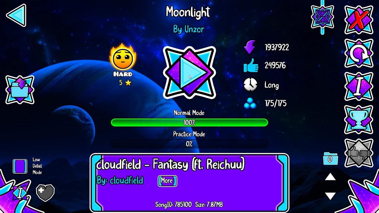 Moonlight 100% | Geometry Dash - YouTube