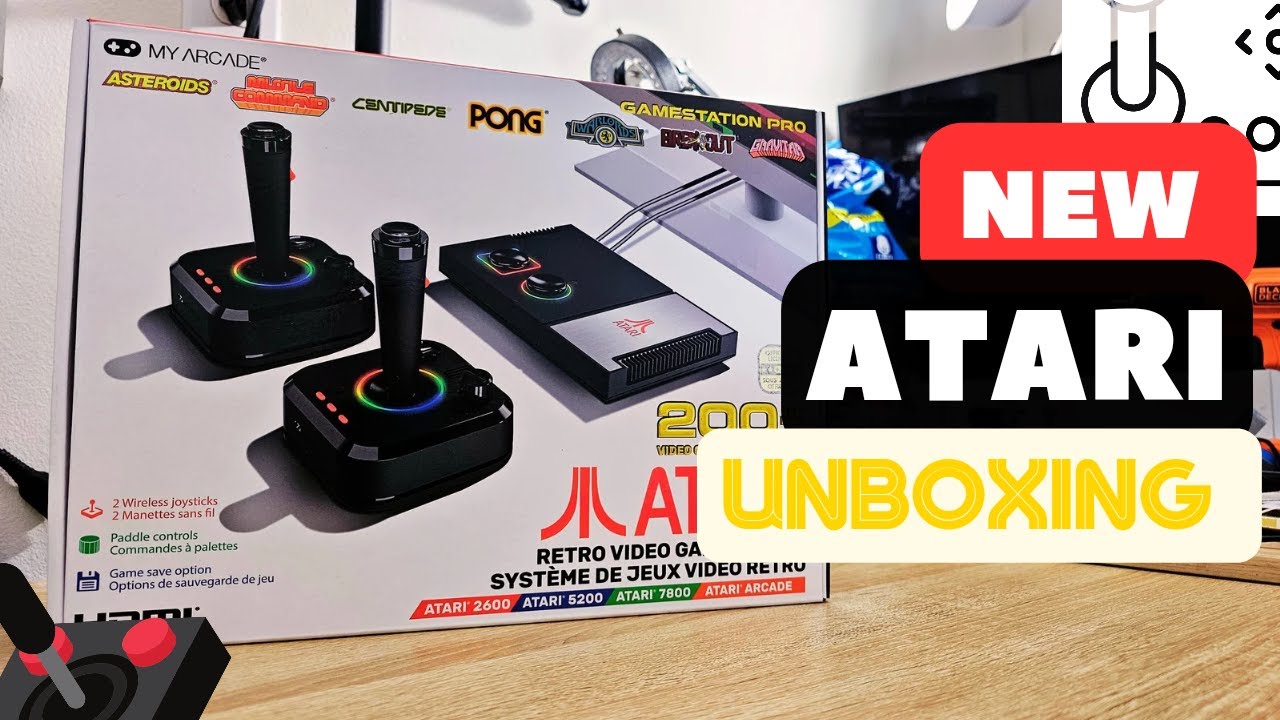 Unboxing the New My Arcade Atari Gamestation Pro !! - YouTube