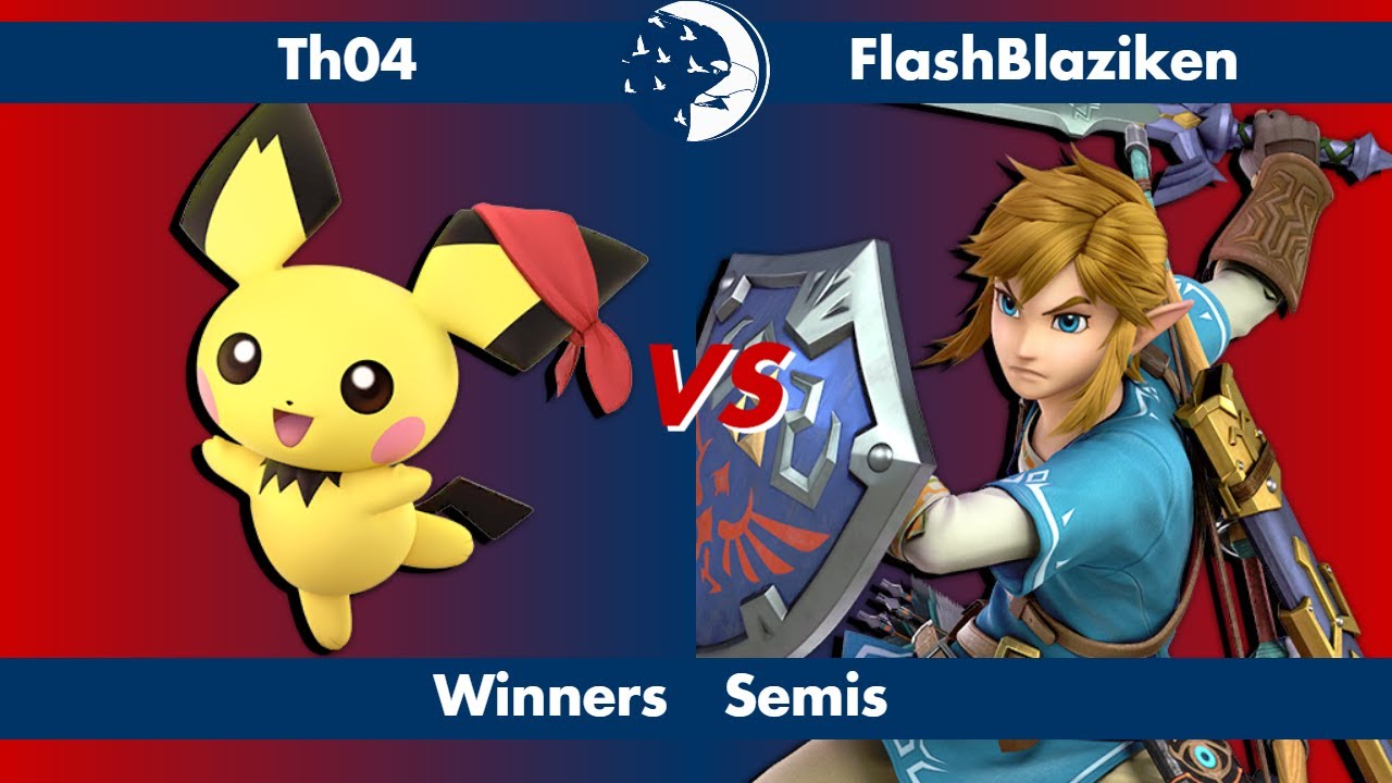 Th04 (Pichu) VS FlashBlaziken (Link) | Winners Semifinals | -The Flock ...