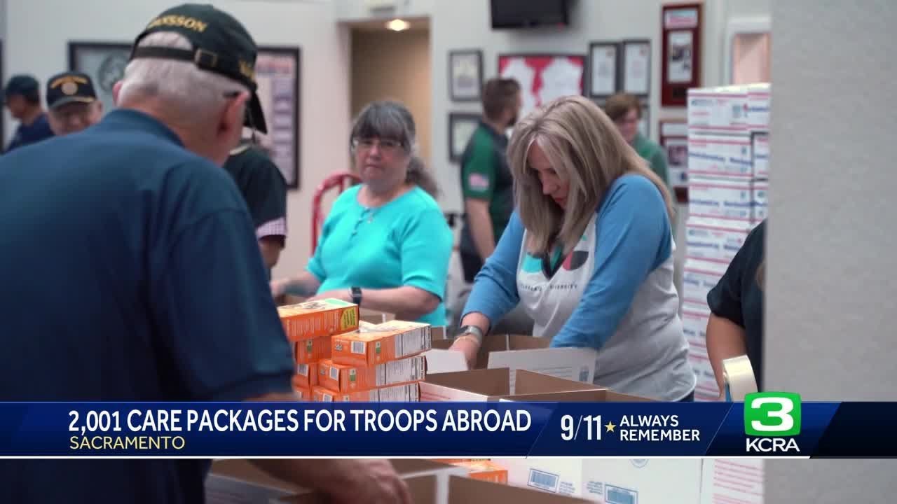 Sacramento nonprofit to send care packages to troops to honor 9/11 ...
