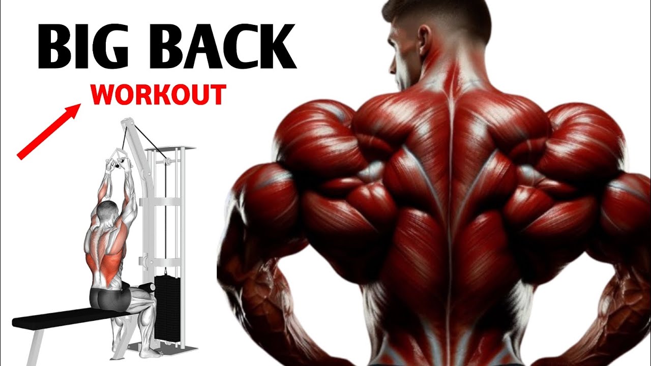 Back Workout At Gym - Best Exercises For Big Back ( WeGoGym ) - YouTube