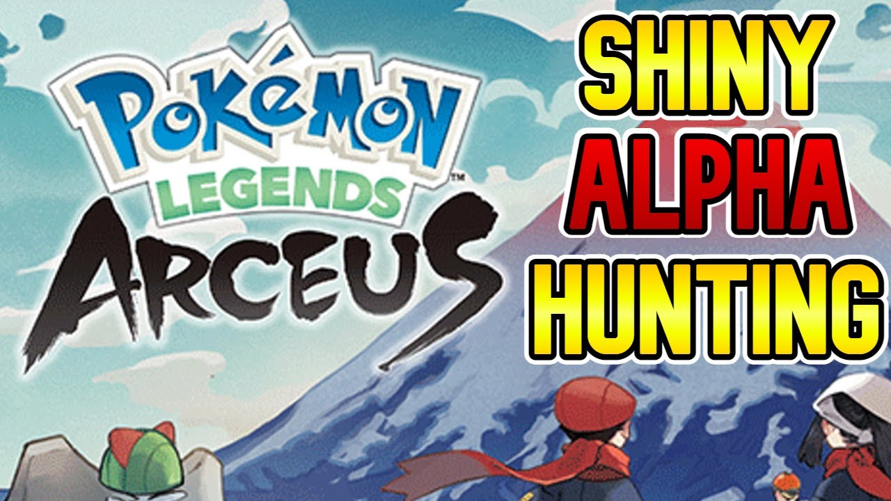 Shiny Alpha Hunting in Legends Arceus! (Push to 1k) - YouTube