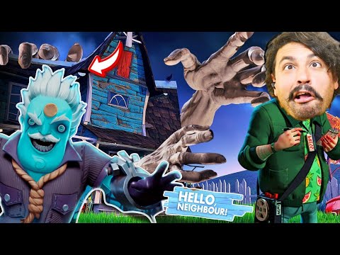 YÜSRA İLE WİLSONUN PERİLİ EVİNDEN KAÇIYORUZ 😱 Hello Neighbor Mod