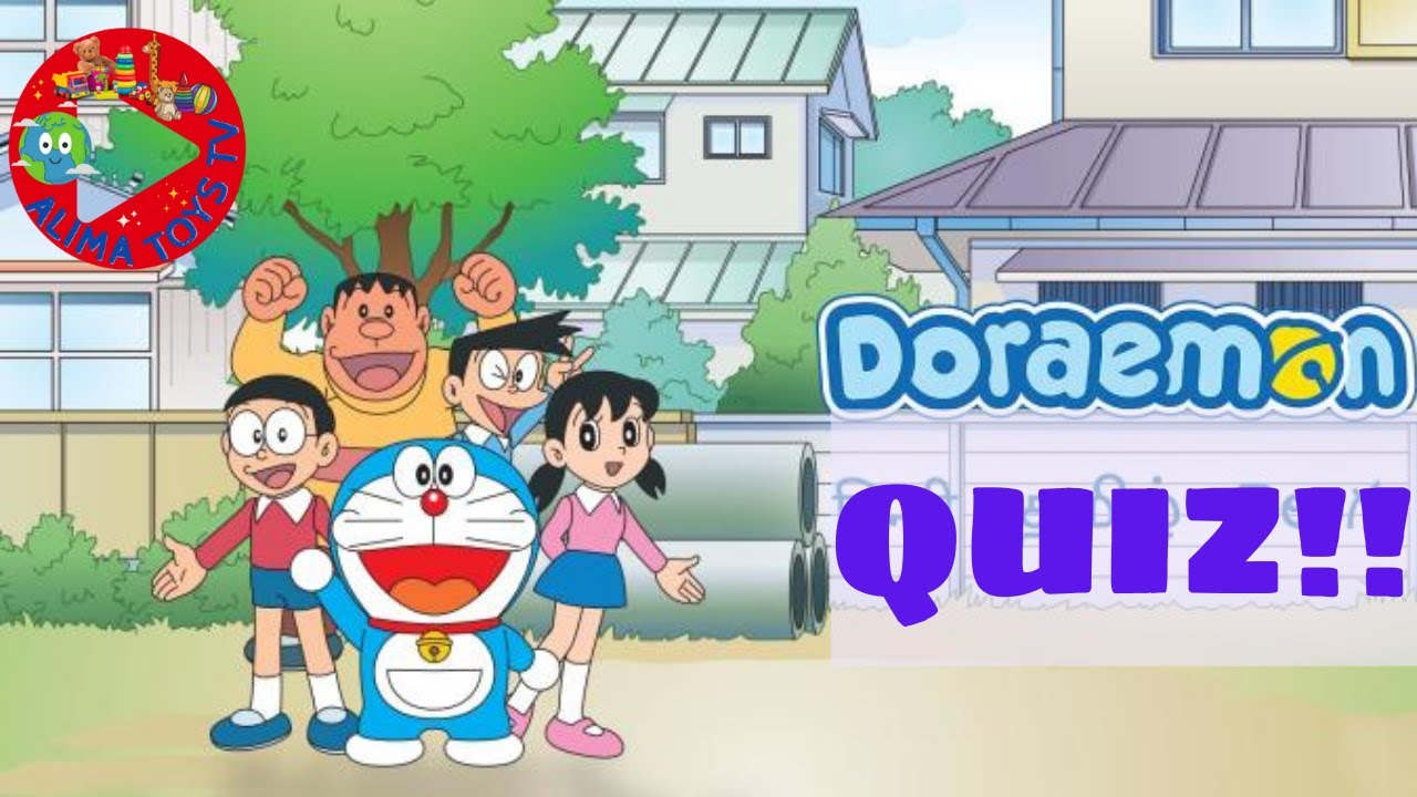 DORAEMON QUIZ with ALIMA TOYS TV - YouTube