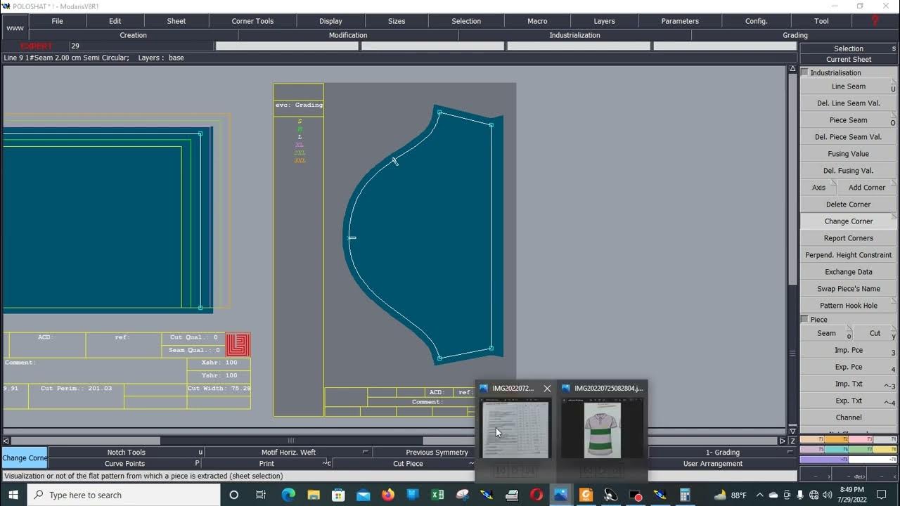 How to grading a pattern on lectra? | Pattern Grading লেকট্রা প্যাটার্ন গ্রেডিং করুন Part 2 ...