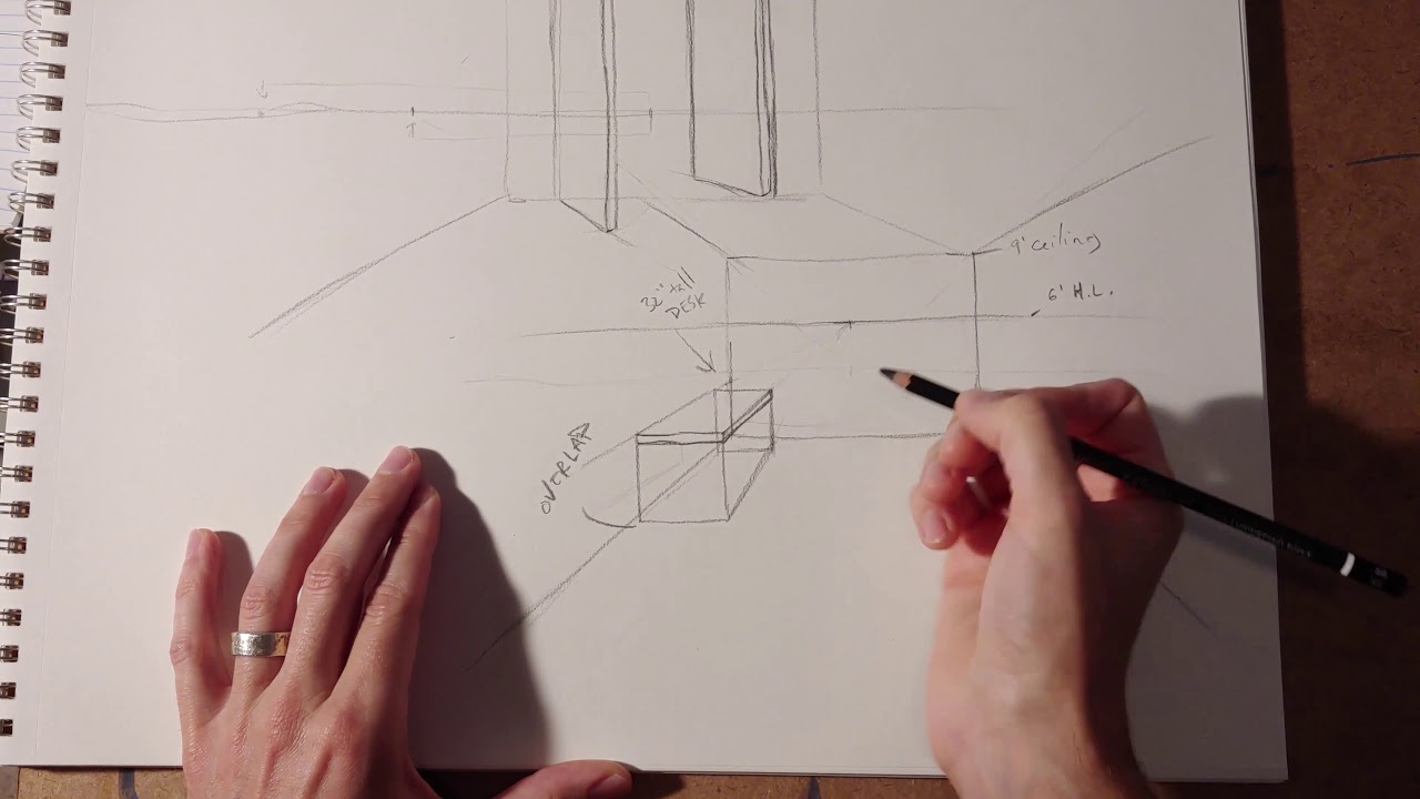 How To Draw Objects In A Room With 1 Point Perspective YouTube How To Draw Objects In A Room With 1 Point Perspective YouTube