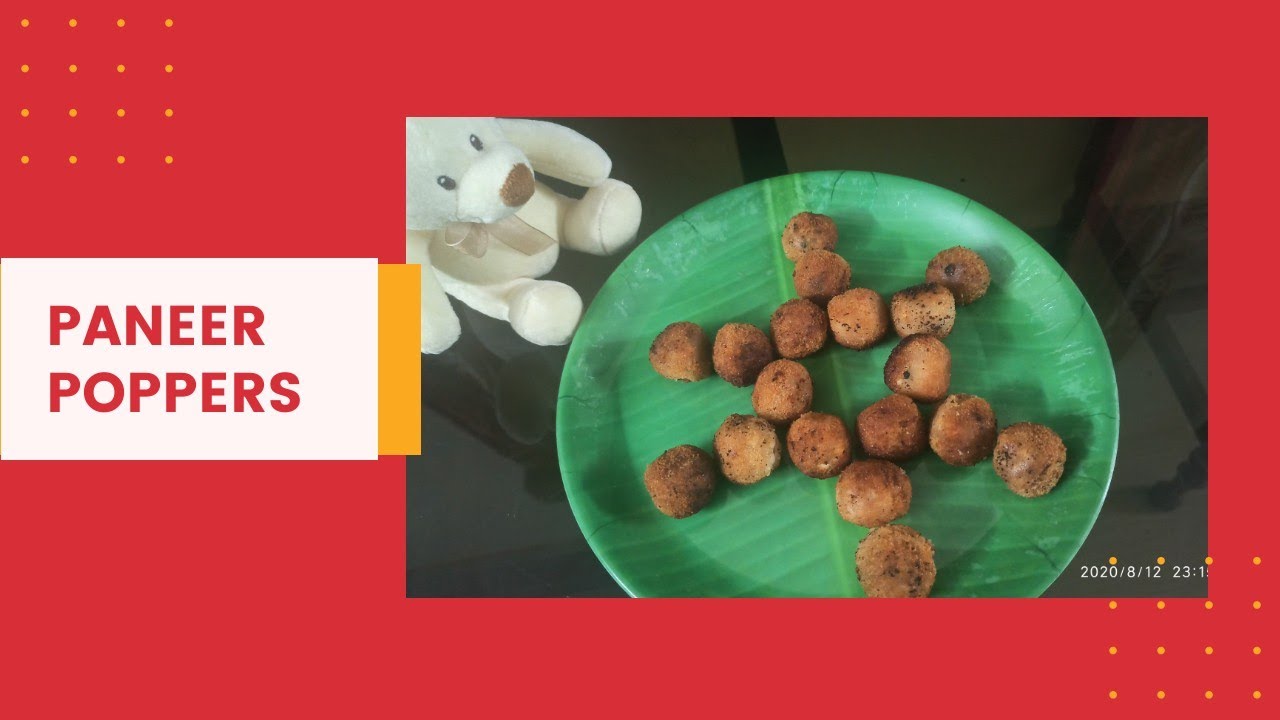 Paneer Poppers | Crunchy Golden Paneer | Ultimate Starter | All time ...