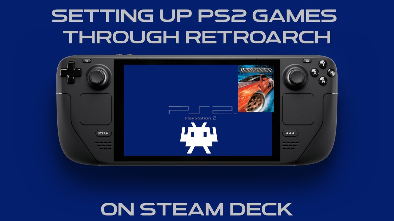Setting up PS2 on RetroArch on the Steam Deck - YouTube