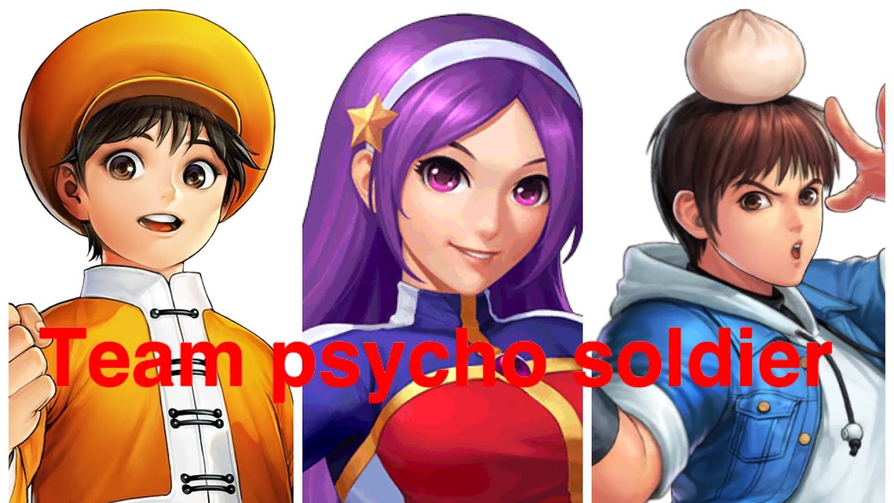 Kof 2002UM PS4 arcade mode playthrough with the psycho soldier Team ...