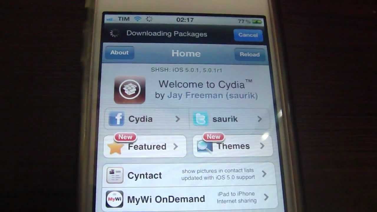 [Tutorial] Como mexer no Cydia? (Parte 01): Comandos Básicos - YouTube