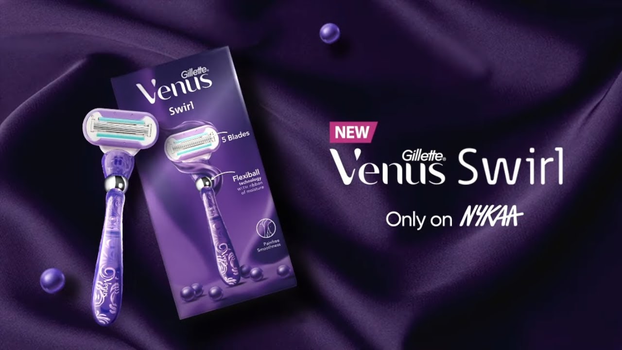Gillette Venus Swirl with 4D Flexiball Technology | Designed for Your ...