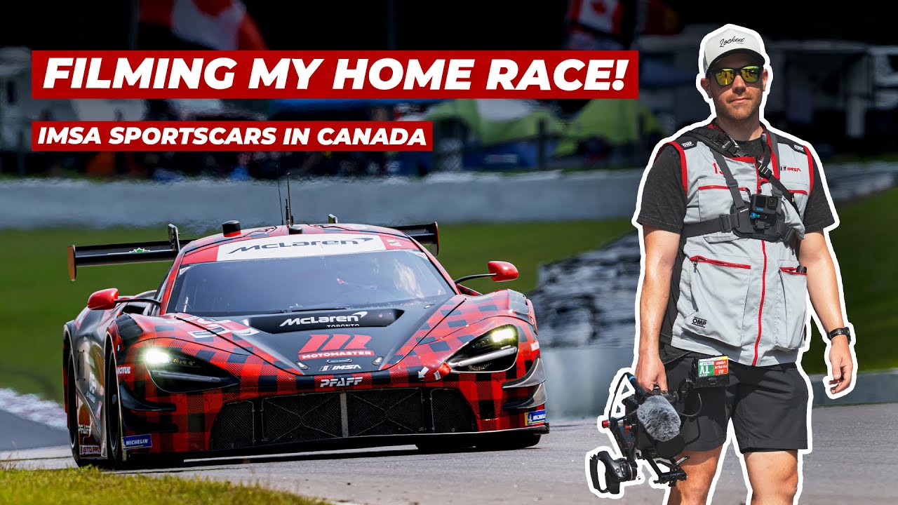 Filming race cars at Canada's BEST Motorsport Event! - YouTube