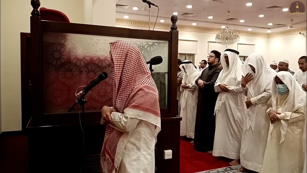 صلاة التراويح الشفع والوتر مع دعاء القنوت للقارئ احمد حلاوة ليلة 24