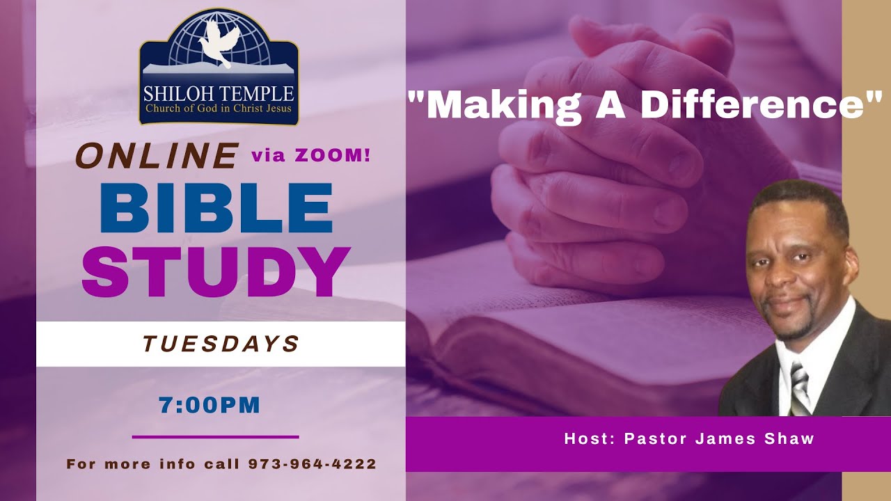 Making A Difference - Bible Study - 1/29/2025 - YouTube