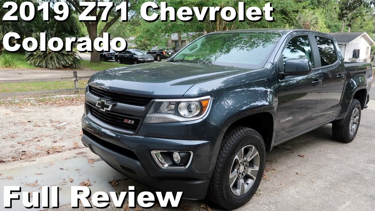 2019 Z71 CHEVROLET COLORADO REVIEW - YouTube