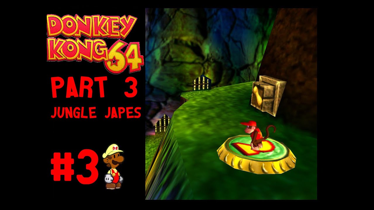 Donkey Kong 64 - Jungle Japes Part 3 - YouTube