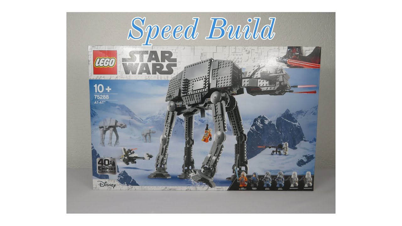 Lego Star Wars 75288 AT-AT - Speed Build - YouTube