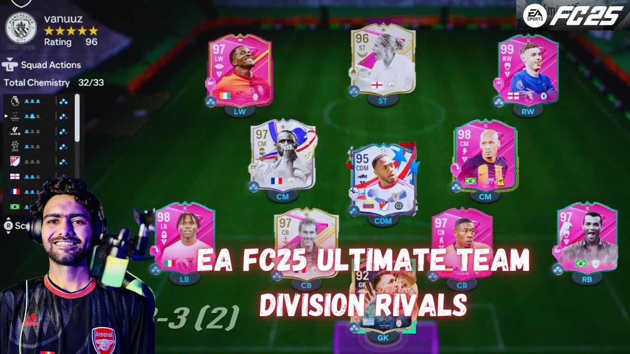 BIGGEST COMEBACK EA FC25 DIVISION RIVALS ULTIMATE TEAM (KEY MOMENTS ...