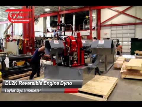 Taylor Dynamometer's DL2K Reversible Engine Dyno - YouTube
